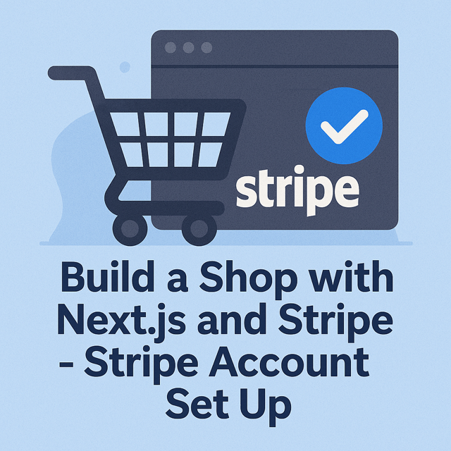 Andrew Ford - Build a shop with Next.js and Stripe - Stripe account set up